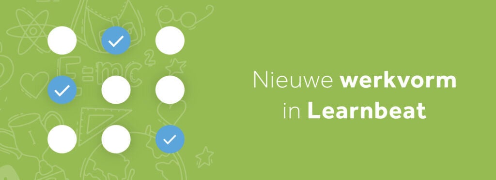 [Update] Nieuwe werkvorm in Learnbeat: Meerkeuzetabel